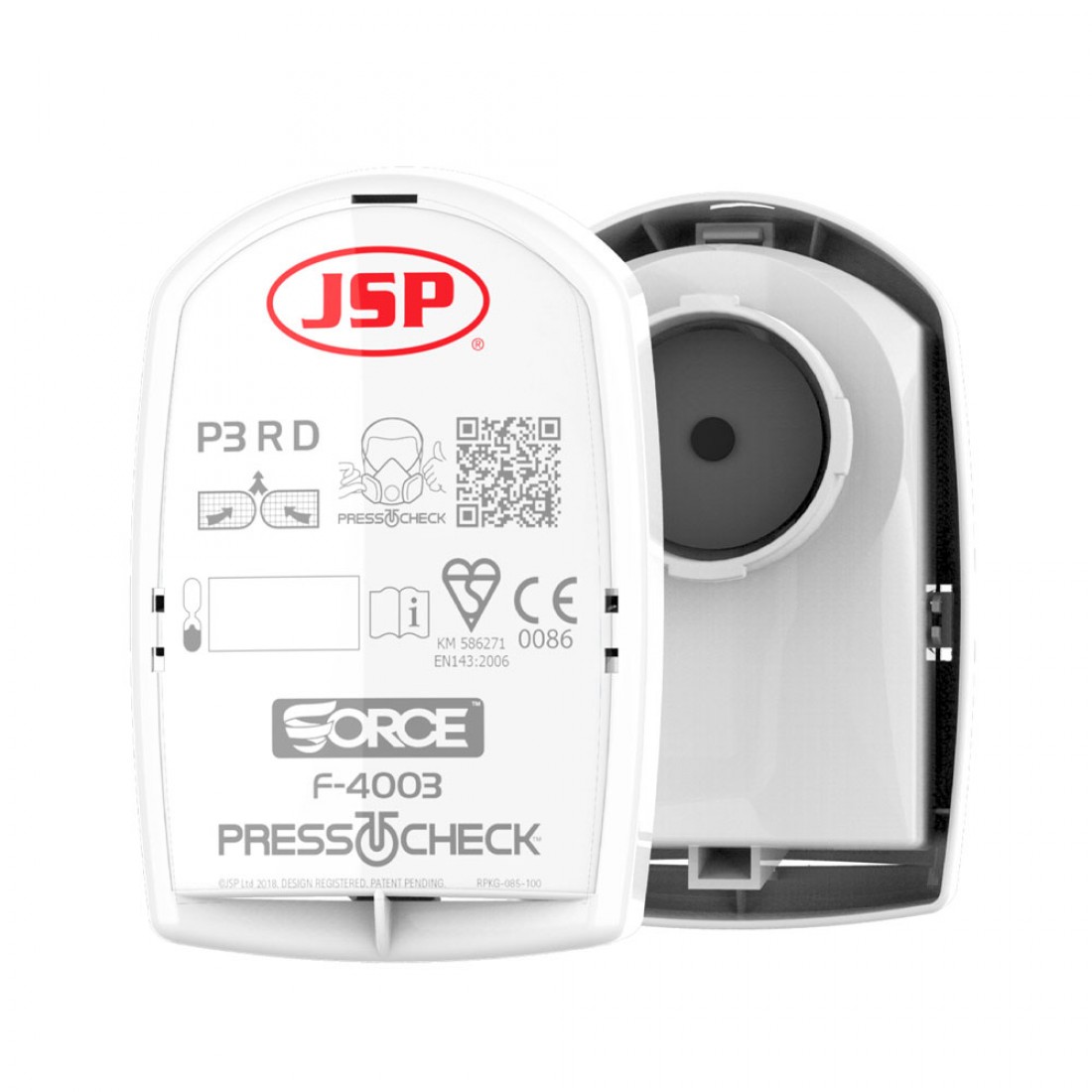 Press to check P3 dust filters set of 2