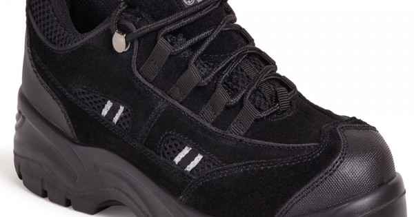 Safety Trainer With Mid-Sole & Scuff Trim